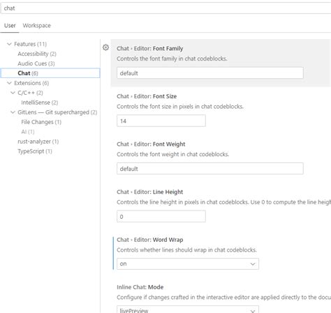 Name Copilot Chat Copilot Chat Instead Of Just Chat On Vscode Settings Issue Microsoft