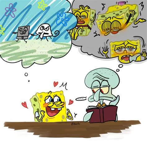 Spongeussy What You Imagine Vs What I Imagine Know Your Meme