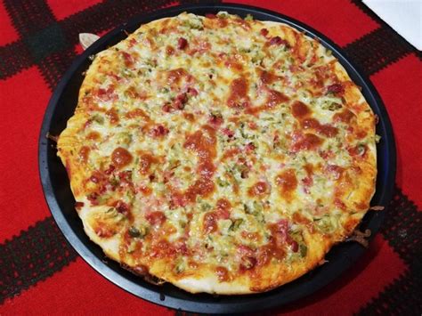 Домашна пица лесна бърза и вкусна рецепта от Nakotlona Bg