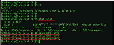 【linux】如何查看文件的创建、修改时间linux查看文件的创建时间和修改时间 Csdn博客