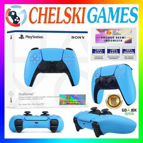 Promo Stik Ps5 Dualsense Starlight Blue Ps5 Controller Stick Ps5 Markmarket Diskon 50 Di