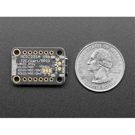 Buy Adafruit 4471 MCP2221A Breakout General Purpose USB To GPIO ADC I2C Stemma QT Qwiic In