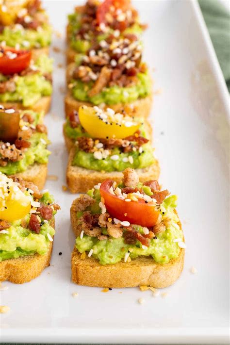 Tiny Avocado Toast Mighty Mrs Super Easy Recipes