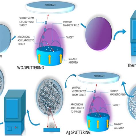 Schematic Representation Of Step By Step Fabrication Of Ag Wo3 Csnh Download Scientific Diagram