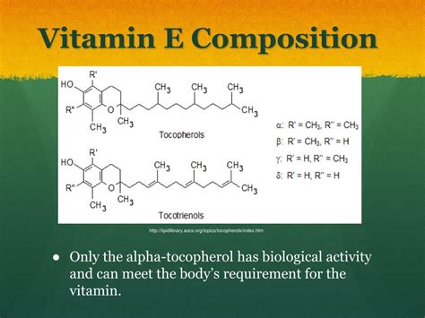 Ppt Vitamin E Powerpoint Presentation Free Download Id2278082