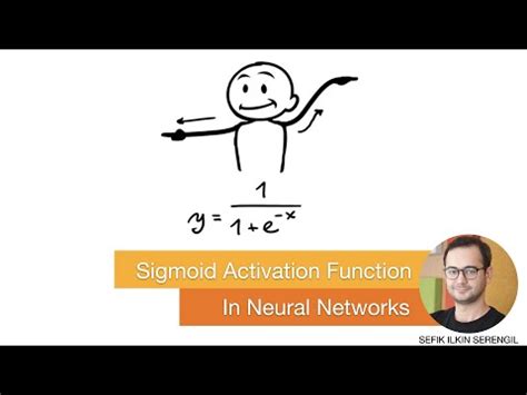Sigmoid As A Neural Networks Activation Function YouTube