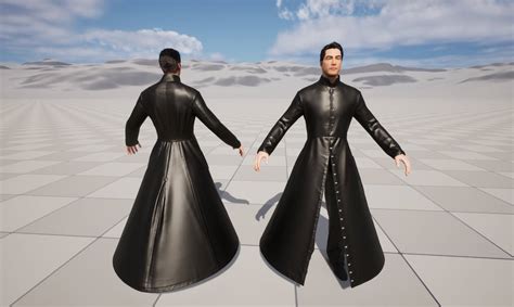 Neo Matrix Reloaded 3d Model Cassock By Randallniso On Deviantart