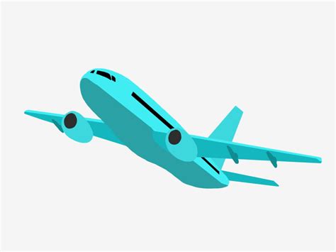 여객 비행기 일러스트 항공기 녹색 여객기 일러스트 비행기 녹색 비행기 Png 일러스트 및 Psd 이미지 무료 다운로드