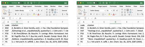 Importing Chemical Data Into Excel IUPAC FAIR Chemistry Cookbook