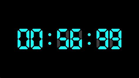 1 Hour Timer Stock Video Footage For Free Download