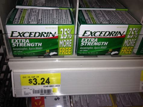 Excedrin Products Only 224 At Walmart Wheel N Deal Mama