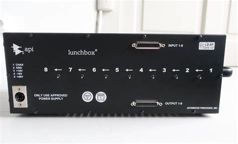 8 Slot Lunchbox API Audio 8 Slot Lunchbox Audiofanzine