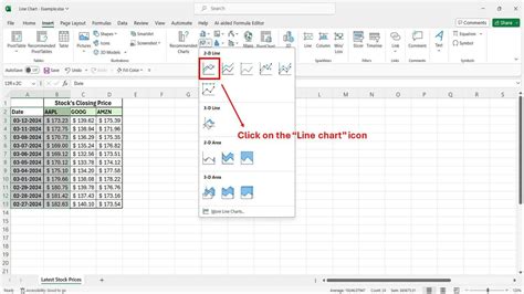 How To Create A Line Chart In Excel Macabacus
