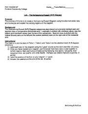 HR Diagram Pdf Course Hero