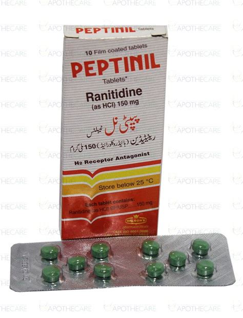 Peptinil Tab 150mg 1x10s Ailaaj