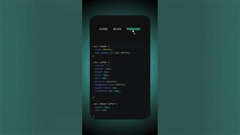 How To Create A Navbar Style Mouse Hover Html Css And Javascript Coding Mkchohan Developer 💯💖