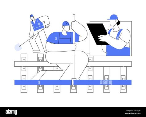 Railway Maintenance Abstract Concept Vector Illustration Stock Vector Image And Art Alamy