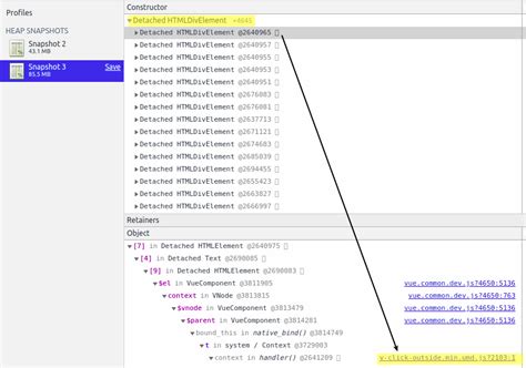 Possible Memory Leak Issue 137 Ndelvalle V Click Outside GitHub