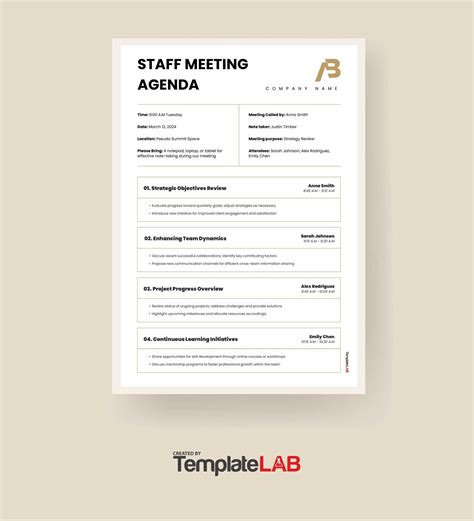 Essential Nonprofit Board Calendar Template For Effective Planning