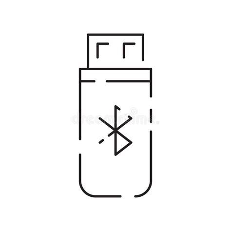 Computer Hardware Line Icon Graphic Card Or Processor And RAM GPU Or