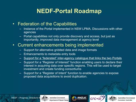 The National Elevation Data Framework Ppt
