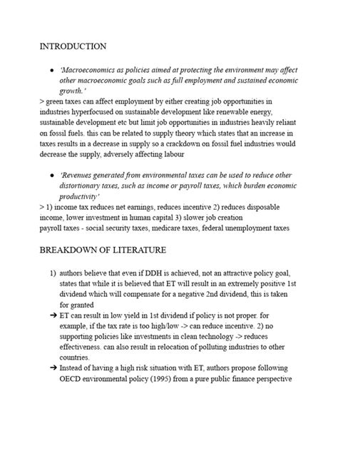 Breakdown Analysis Pdf Taxes Tax Incidence