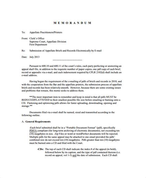 FREE 26 Sample Memos In PDF MS Word