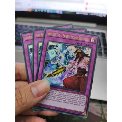 Yugioh Funny Shop 1 Lá Thẻ Bài Ghost Meets Girl A Masterful