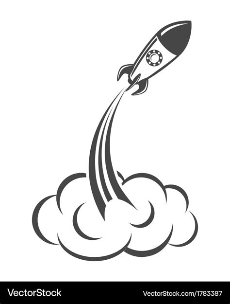 Rocket Ship Launch Royalty Free Vector Image Vectorstock Rocket Ship Launch Royalty Free Vector Image Vectorstock