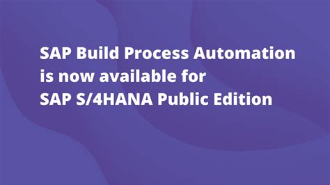 Sap Build Process Automation License Free