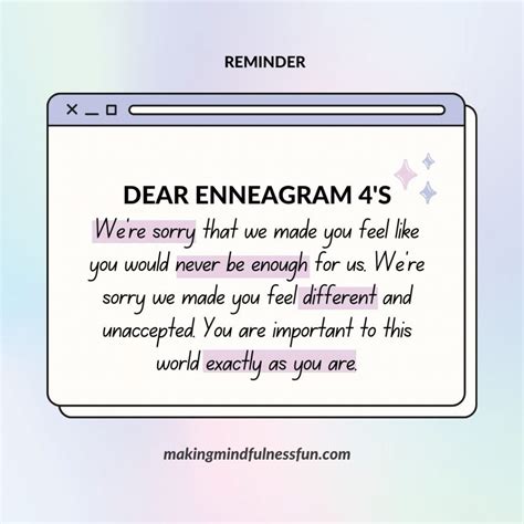 The Enneagram 4 Personality Making Mindfulness Fun