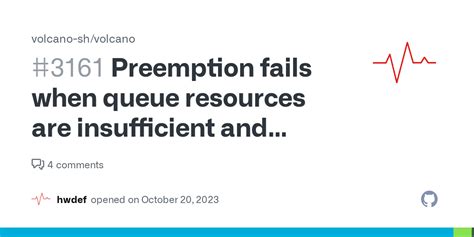 Preemption Fails When Queue Resources Are Insufficient And Node Resources Are Sufficient · Issue