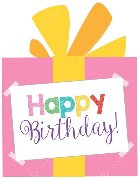 Happy Birthday Present Clip Art