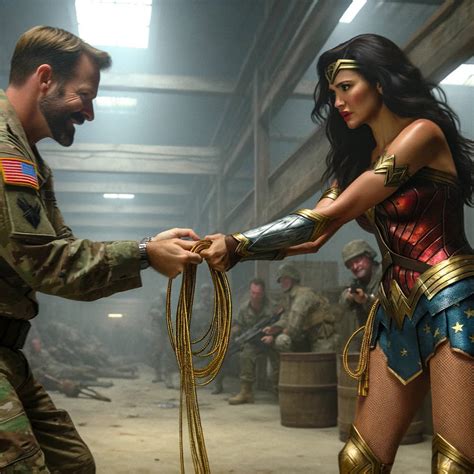 Wonder Woman Turning In Her Lasso By Wbatson99 On Deviantart