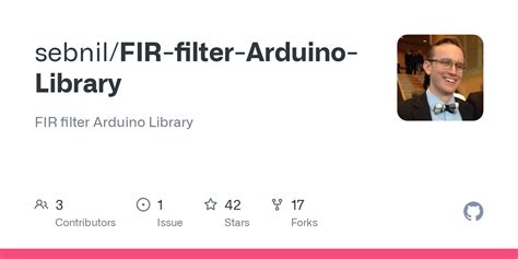 Github Sebnilfir Filter Arduino Library Fir Filter Arduino Library