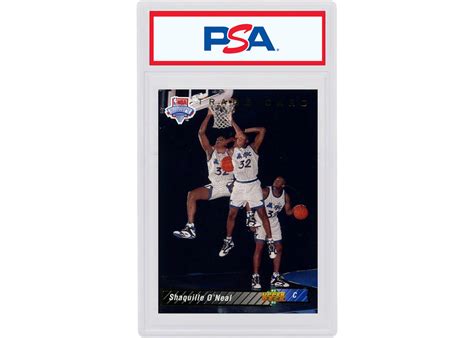 Shaquille Oneal 1992 Upper Deck Trade Card 1b Psa Or Bgs Graded