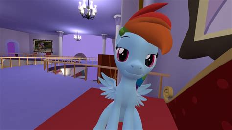 Rainbow Dash Drinks Monster And Kisses You Mlp Sfm60hz Youtube