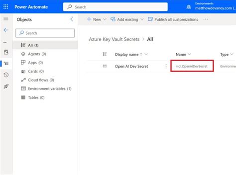 How To Setup A Power Platform Environment Variable Secret