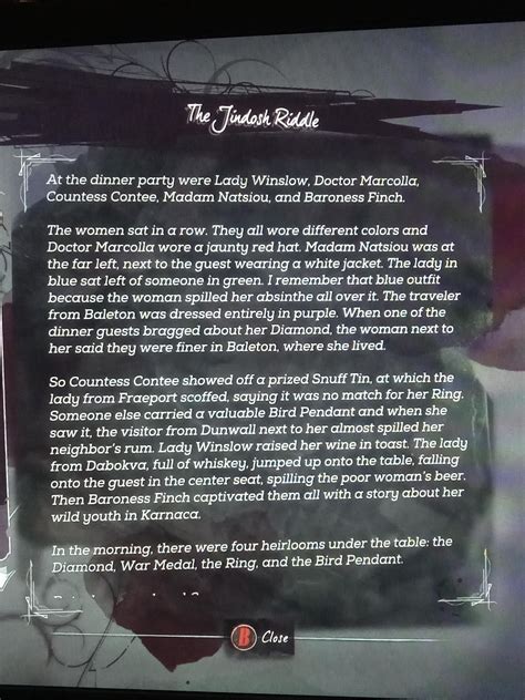 Ive Spent Two Hours On The Jindosh Door Riddleim Really Bad At