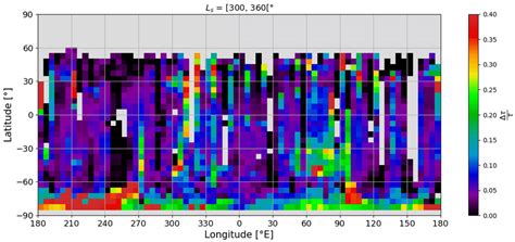A Global Map Of Our Atmospheric Dust Index Δτ τ Constructed From Download Scientific Diagram
