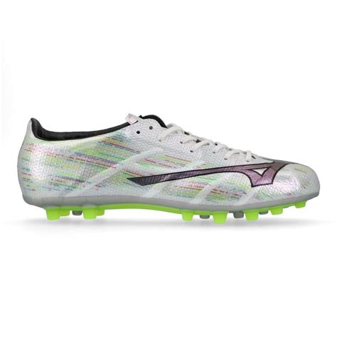 Mizuno Alpha Ii Made In Japan Ag White Silver Iridescent Black