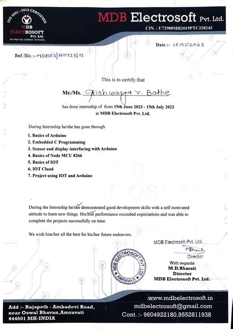 Aishwarya Bathe On Linkedin Iot Arduino Embedded Technology Innovation