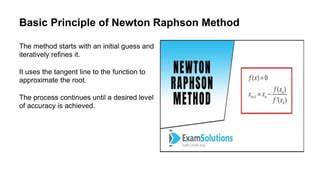 Newton Raphson Method Pptx
