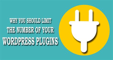 Why You Should Limit The Number Of Your Wordpress Plugins Smthemes Blog