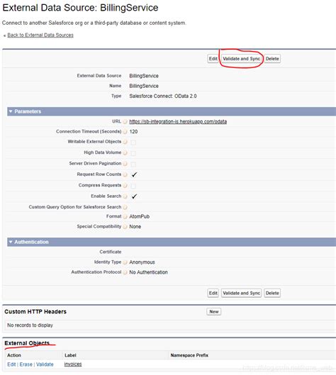 使用salesforce Connect跨组织访问并操作数据 Csdn博客