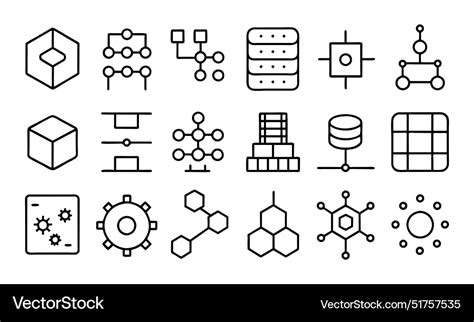 Date Structure And Analysis Conce Editable Stroke Vector Image
