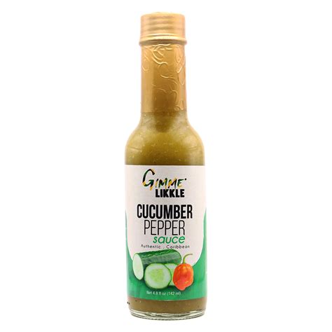 Cucumber Pepper Sauce One Stop Shop Jamaica