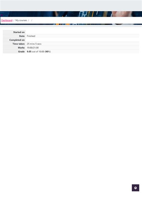 Self Quiz Unit 3 Attempt Review Started On State Finished Completed