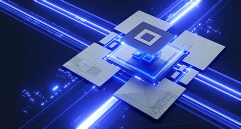 사이버 펑크 Ai의 3d 렌더링 회로 기판 기술 배경 중앙 컴퓨터 프로세서 Cpu 및 Gpu 개념 마더 보드 디지털 칩 기술