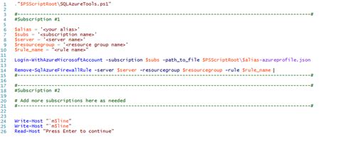 Automating Sql Azure Server Firewall Rule Creation Developer Support